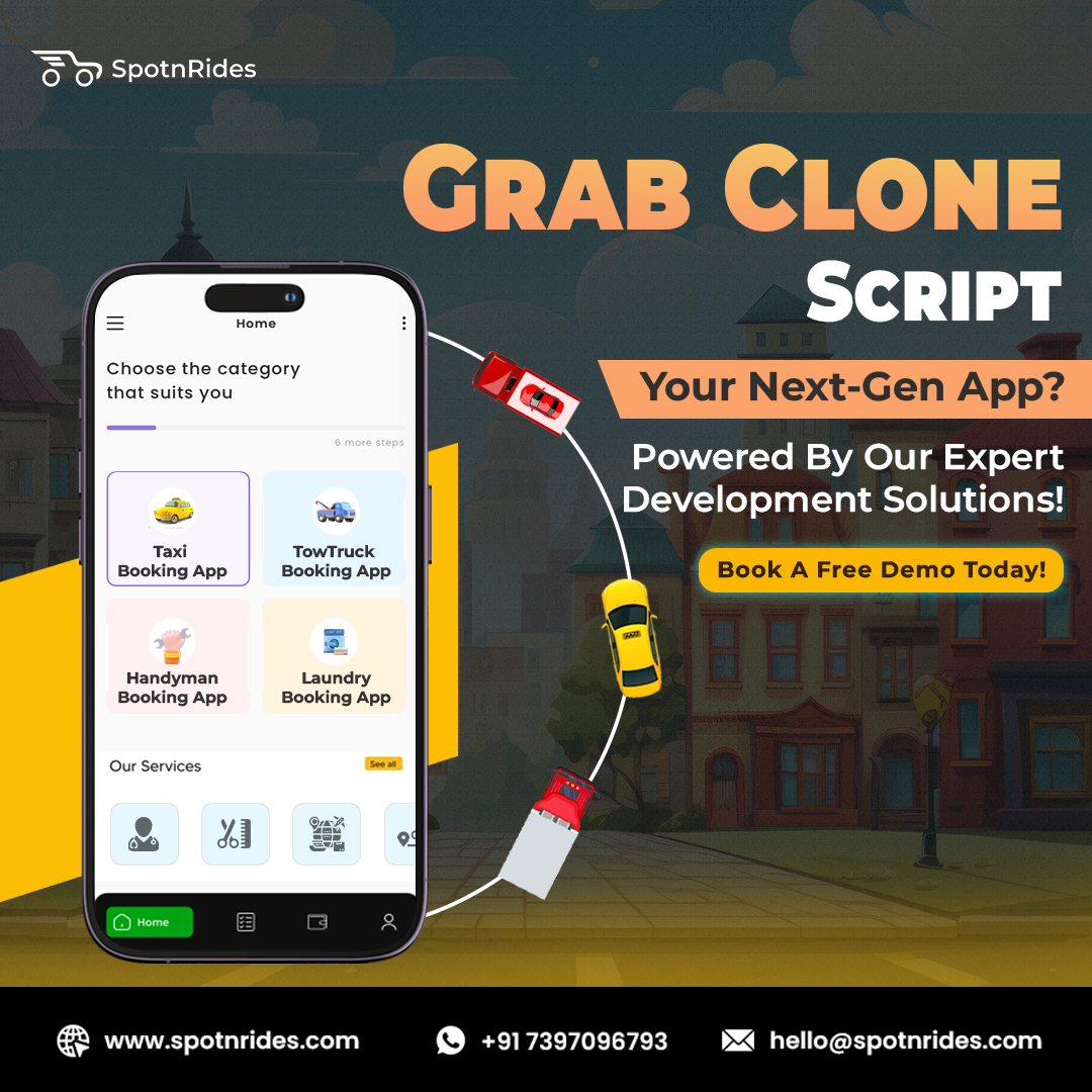 Grab Clone App Development | Mums in Bahrain